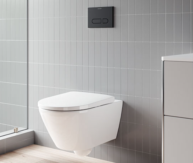 Duravit wall mounted toilet completed set – charleskitchenandbathroom